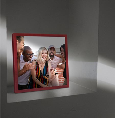 Red Picture Frames | Online framing service – Frameology