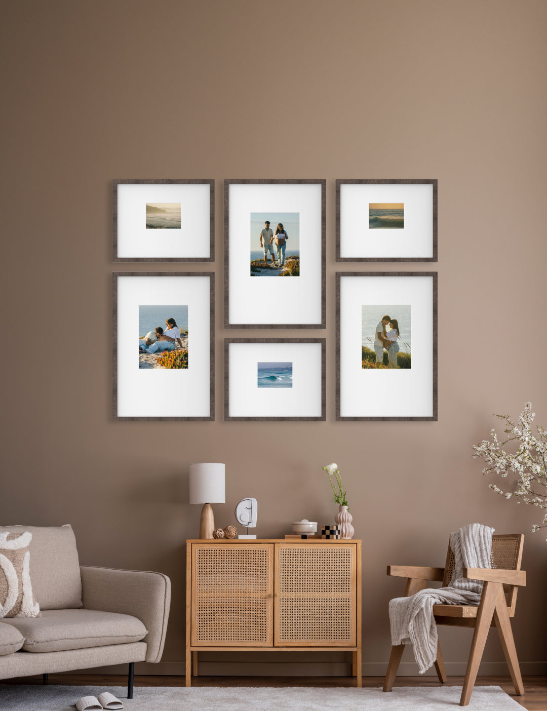 Bricklay Gallery Wall - Black Picture Frame Set - by Bobby Berk ...
