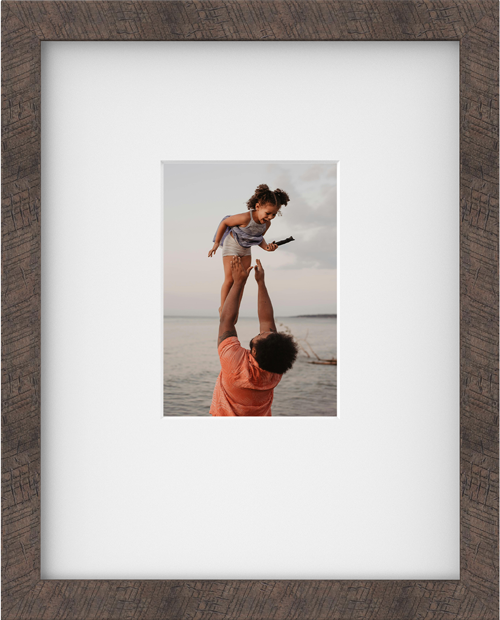 Brown - 11x14 - Wood Picture Frame + Custom Mat by Bobby Berk | Print ...