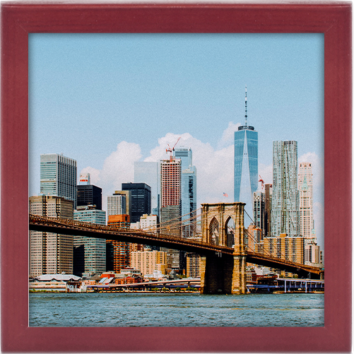 Amity Red Picture Frame | Print and Frame Photos Online – Frameology